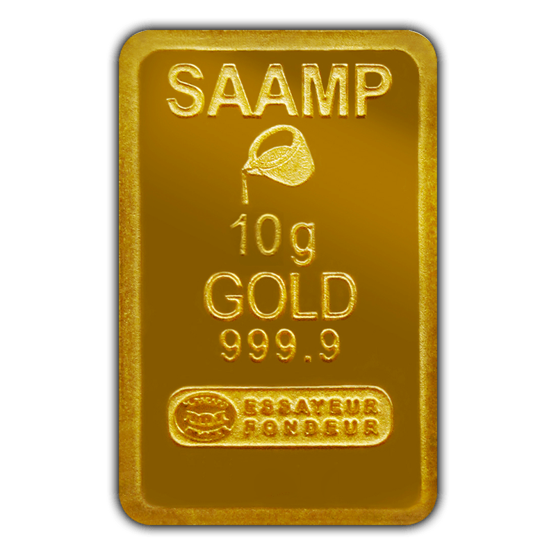 Lingotin or 10g - Comptoir d'Achat Or et Argent